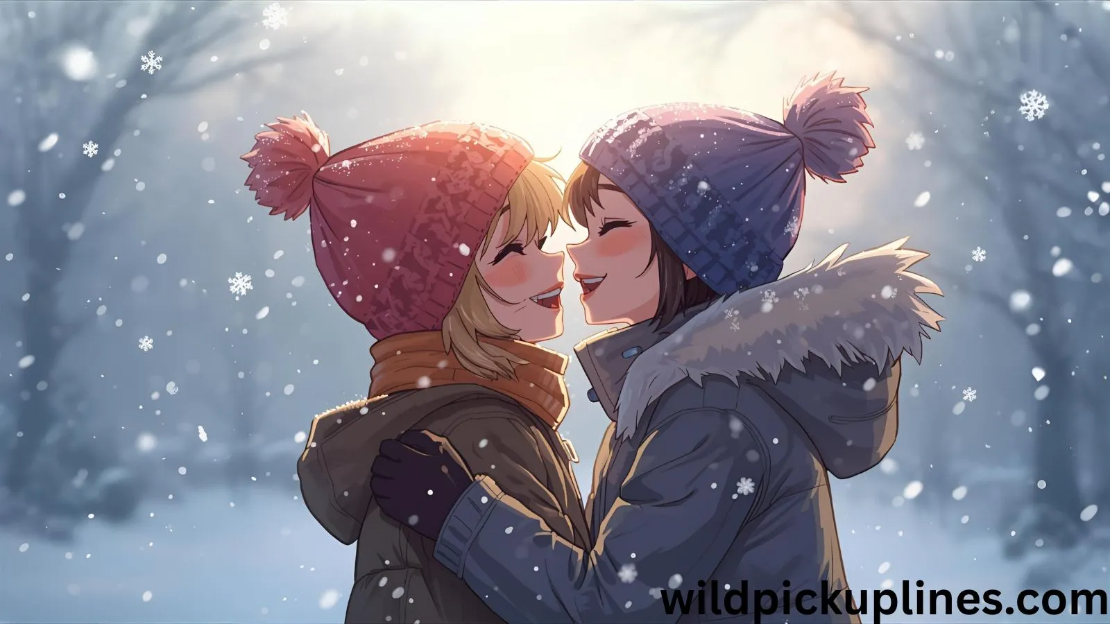 30+ Funny Snow Pick Up Lines for Winter Flirts