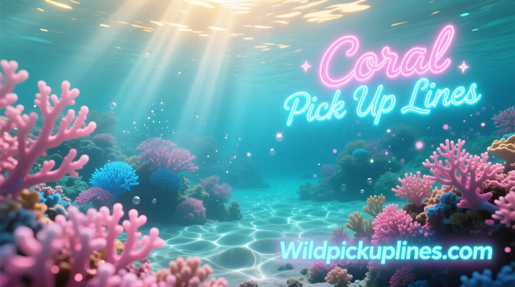 🌊435+Coral Pick Up Lines Fresh Flirts from Under the Sea For 2026