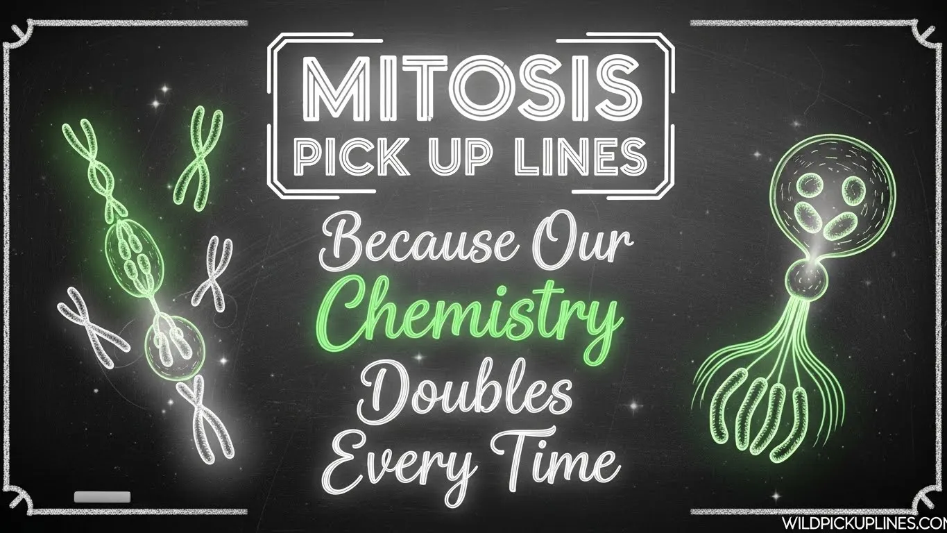 129+Mitosis Pick Up Lines Double the Cells, Double the Charm