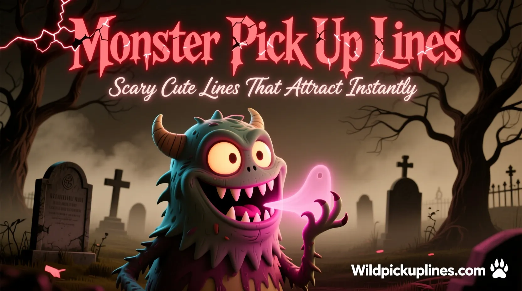 331+ Monster Pick Up Lines Cute but Creepy Flirting Ideas For 2026