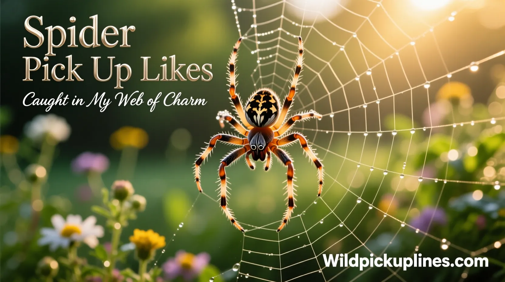 311+ Spider Pick Up Lines Web Spinning Lines to Catch Hearts